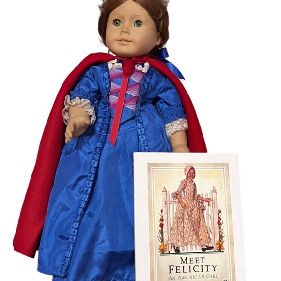 American Girl | Toys | Rare Pleasant Co American Girl Felicity Doll ...